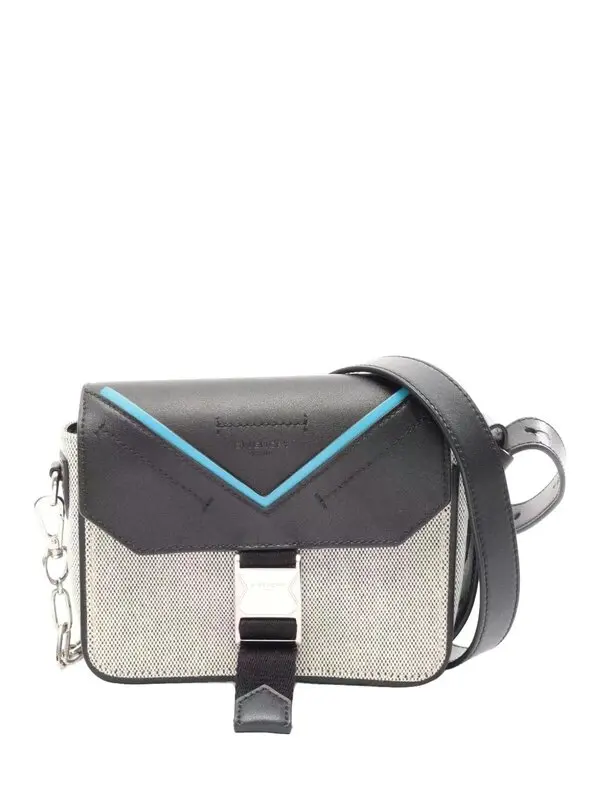 Givenchy Leather-trim Shoulder Bag - Black