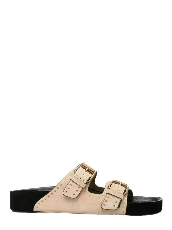 Isabel Marant Étoile Lennyo Stud-embellished Sandals - Neutrals