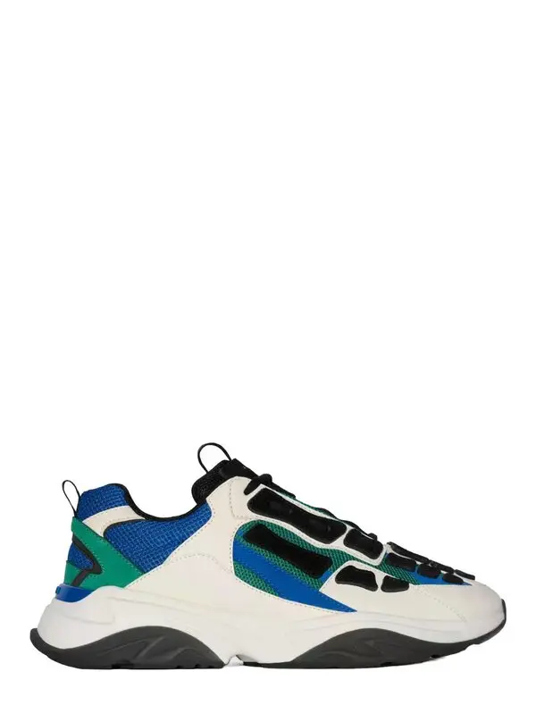 Amiri Bone Runner Panelled Sneakers - Black