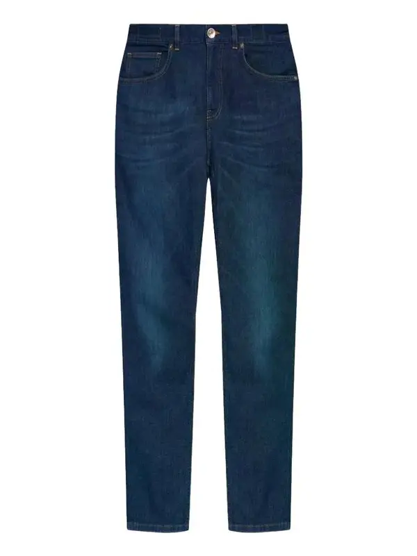Eleventy Faded Effect Jeans - Blue