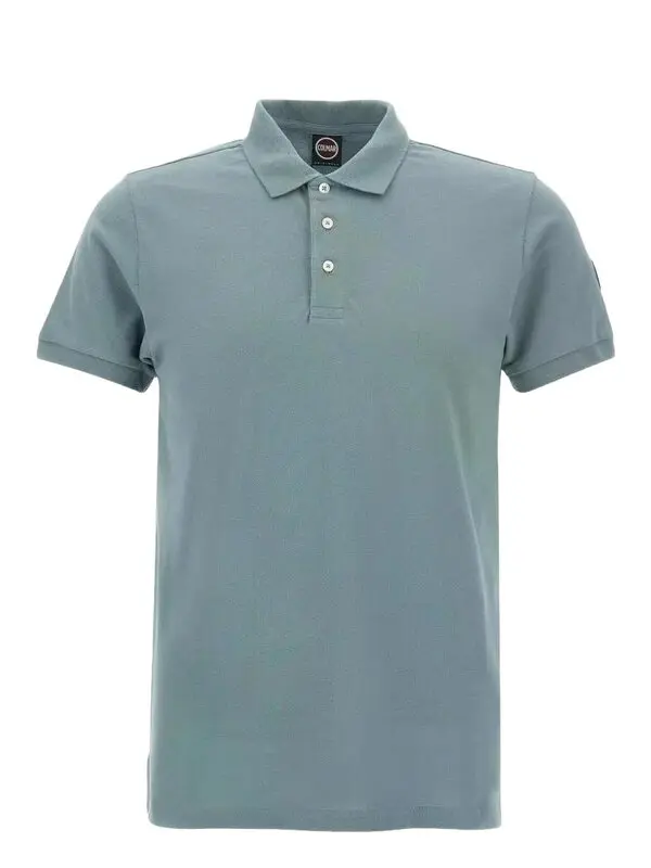 COLMAR Logo-patch Piqué Polo Shirt - Blue