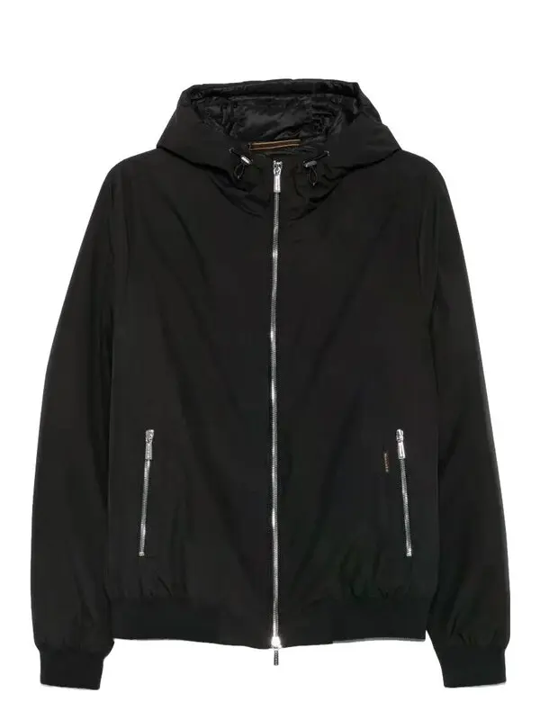 MOORER Oniro Hooded Jacket - Black