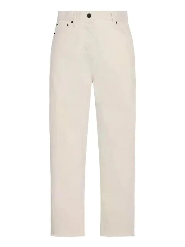 THE ROW Fargo Straight-leg Jeans - Neutrals