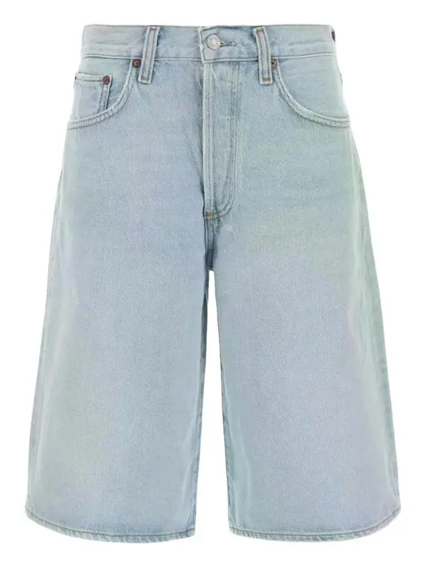 AGOLDE Ramona Denim Shorts - Blue