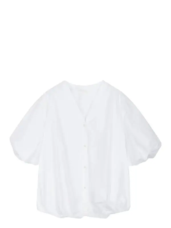 JNBY Air-wash Shirt With Front Button Fastening - White