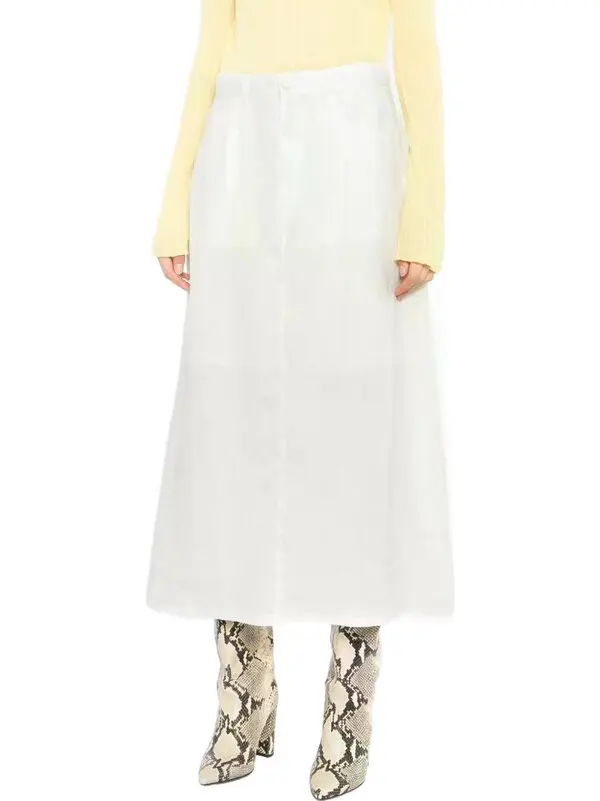 JNBY A-line Ramie Skirt - Neutrals