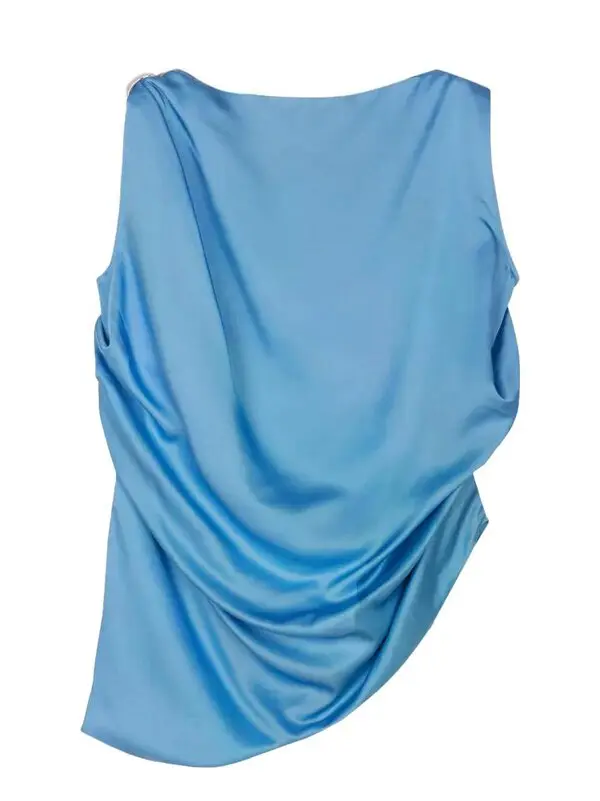 JNBY Asymmetrical Draped Top - Blue