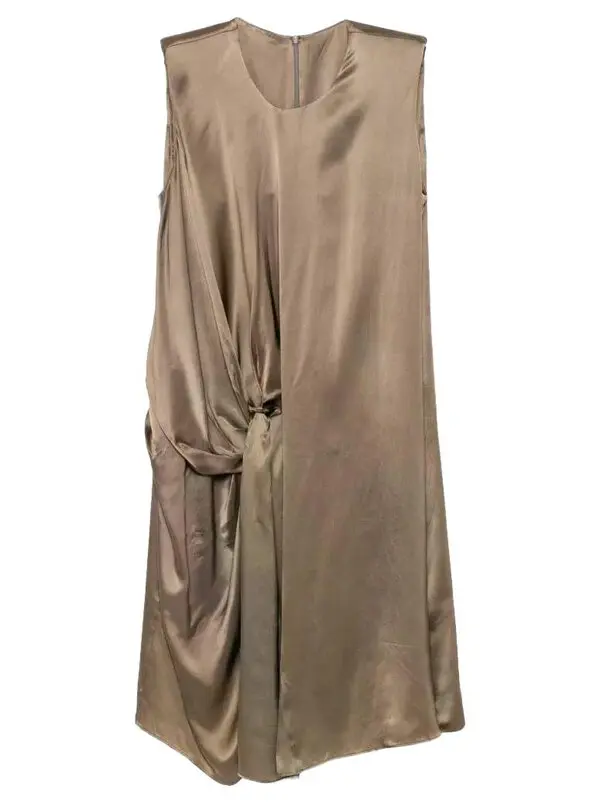 JNBY Matte Finish Twisted Dress - Neutrals