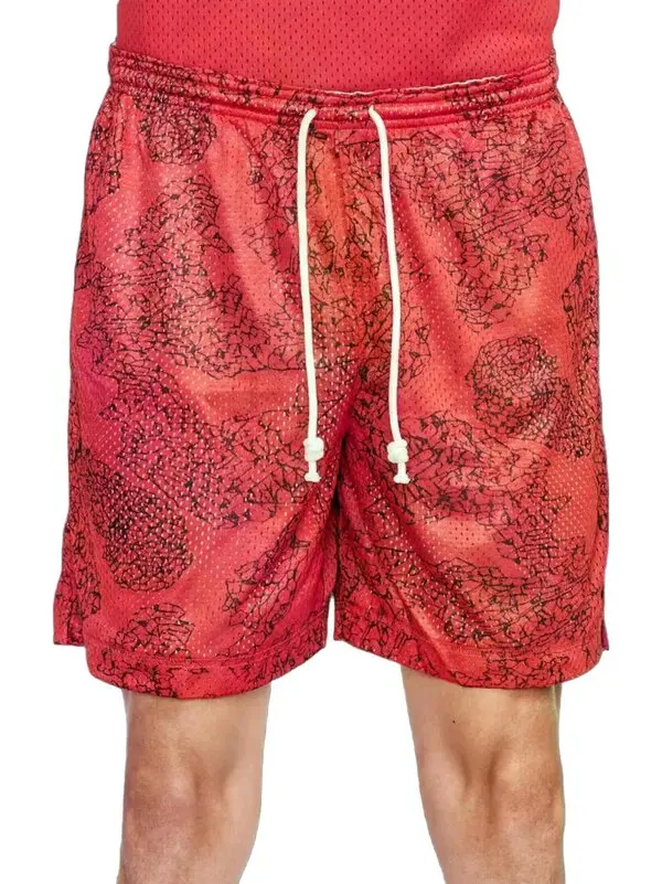 Nike Dri-fit Standard Issue Reversible Shorts - Red