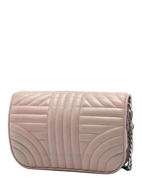 Prada Quilted Soft Calf Crossbody Bag - Brown