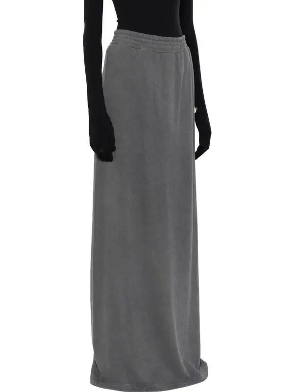 Marie Adam-Leenaerdt Elasticated Waistband Maxi Skirt - Grey