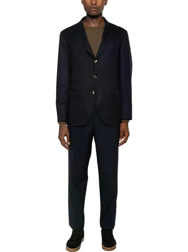 Brunello Cucinelli Twill Blazer - Blue