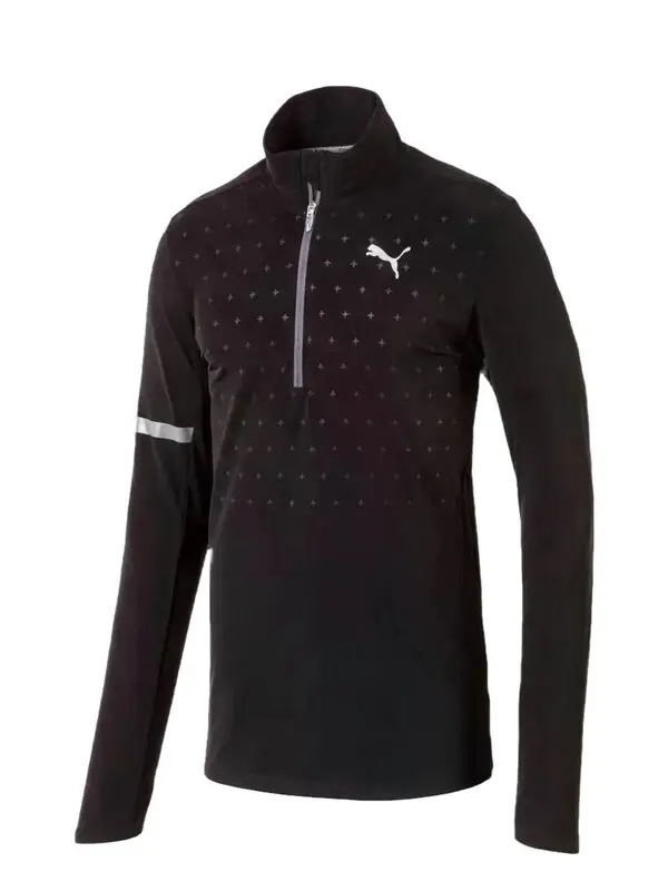 PUMA Half-zip Sweatshirt - Black