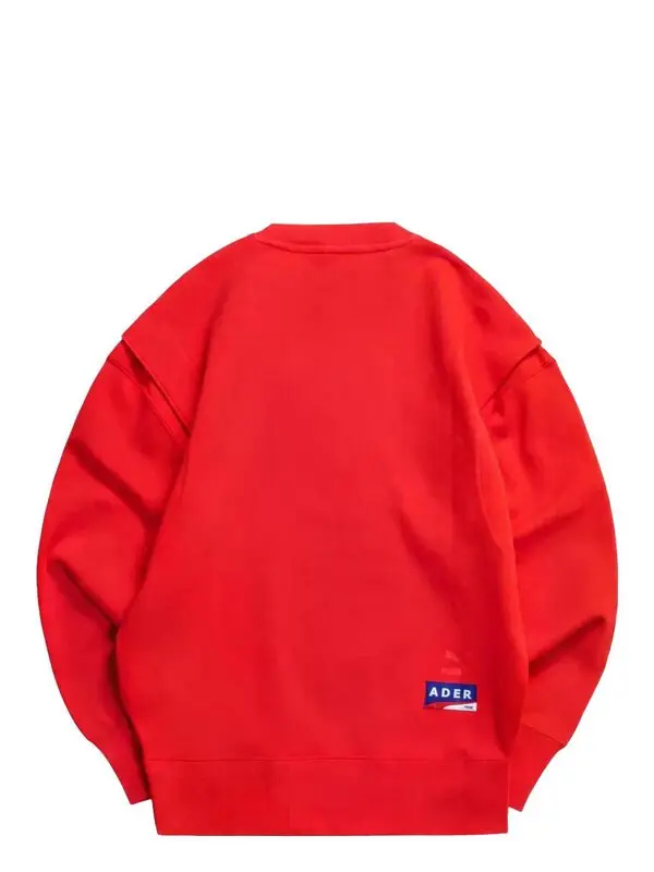PUMA Ader Crew-neck Long-sleeves Sweater - Red