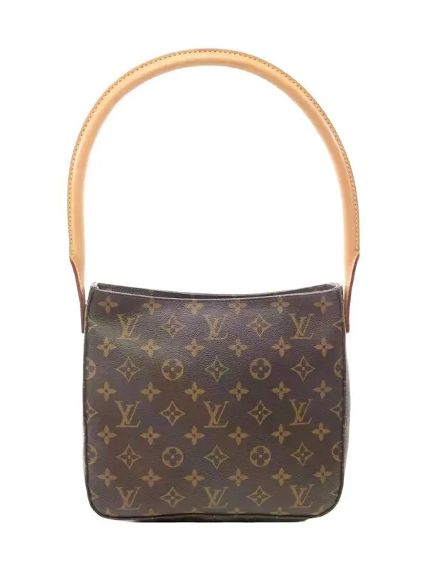LOUIS VUITTON Monogram Looping Mm Shoulder Bag - Brown