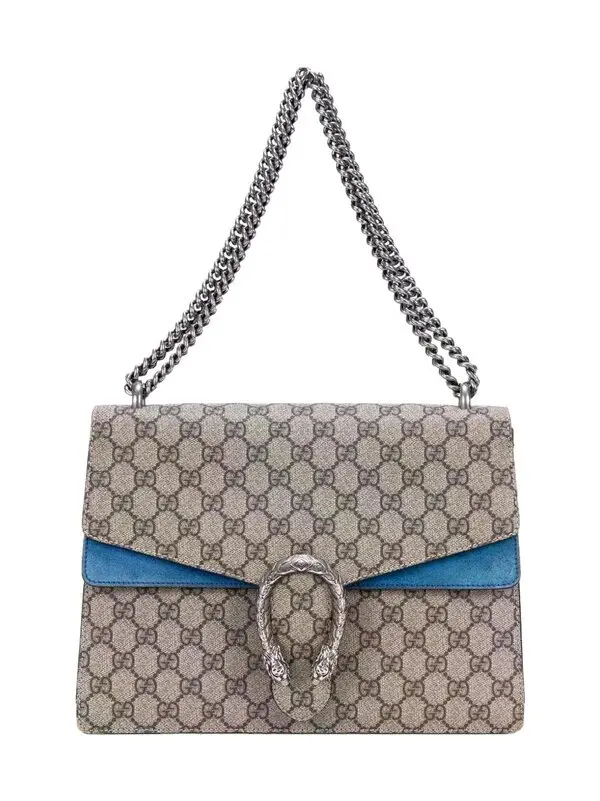 Gucci Dionysus Gg Supreme Shoulder Bag - Neutrals
