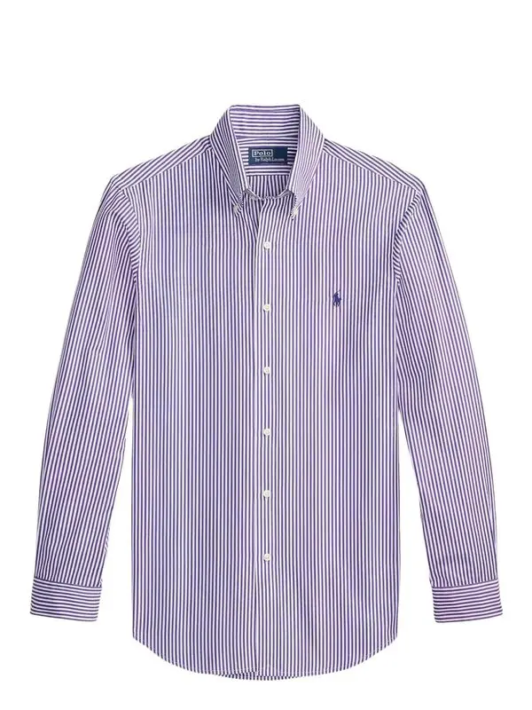 Polo Ralph Lauren Striped Cotton Shirt - Purple