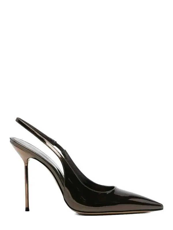 Paris Texas Lidia Slingback-strap Pumps - Brown