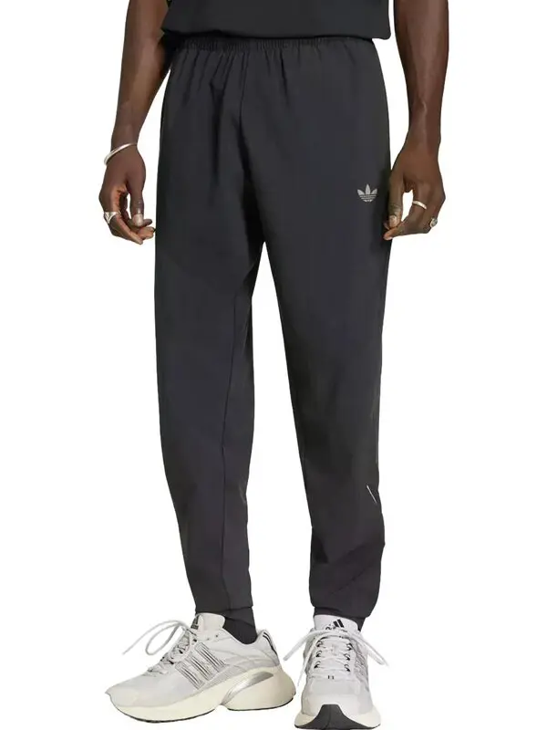 Adidas Tech Trefoil Essentials Track Pants - Black