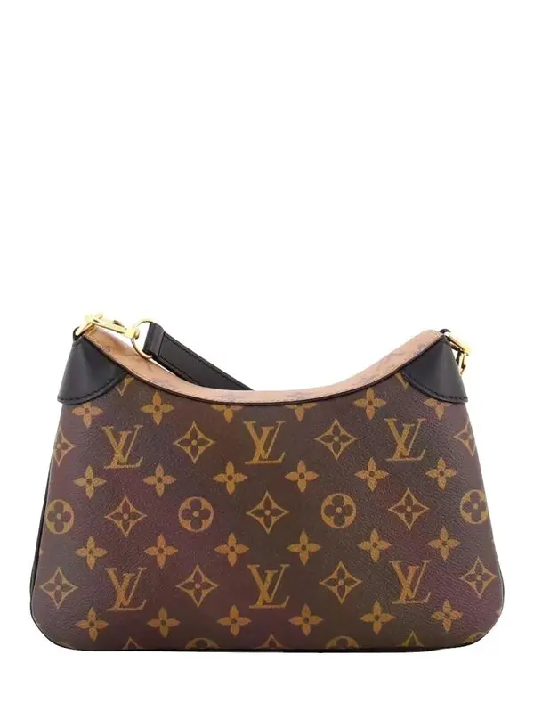 LOUIS VUITTON Twinny Handbag In Monogram And Reverse Monogram Canvas - Brown