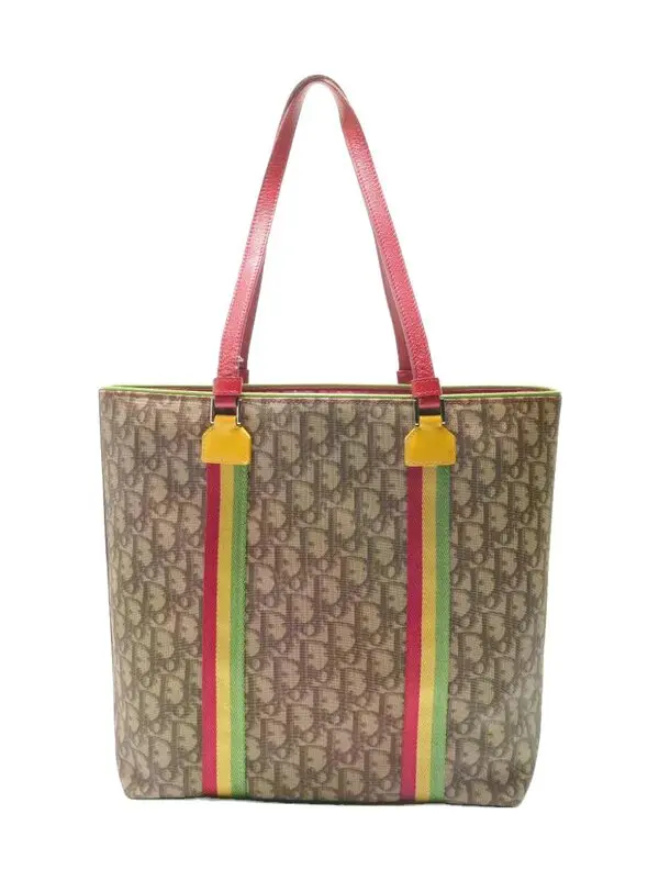 Dior Trotter Rasta Tote Bag - Neutrals