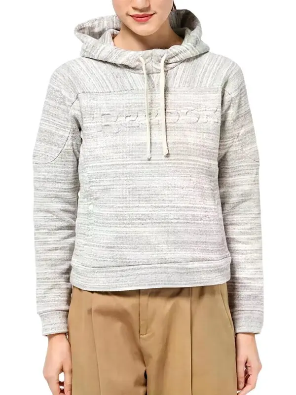 REEBOK Logo Detail Hoodie - Grey