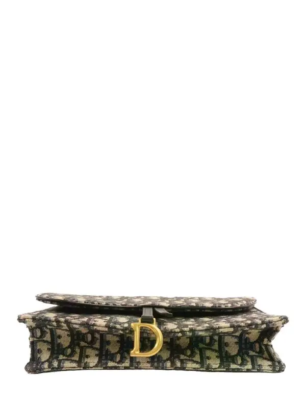 Dior Saddle Oblique Shoulder Bag - Blue