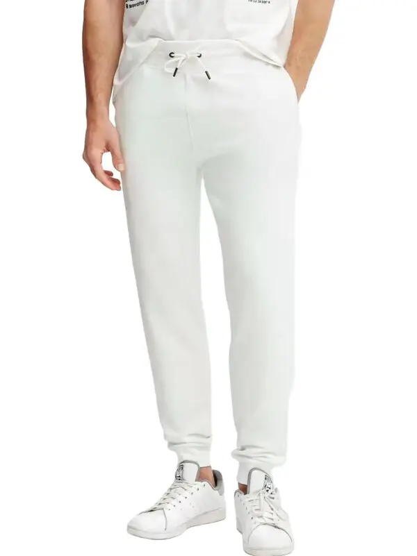 Guess Logo-patch Drawstring Track Pants - White