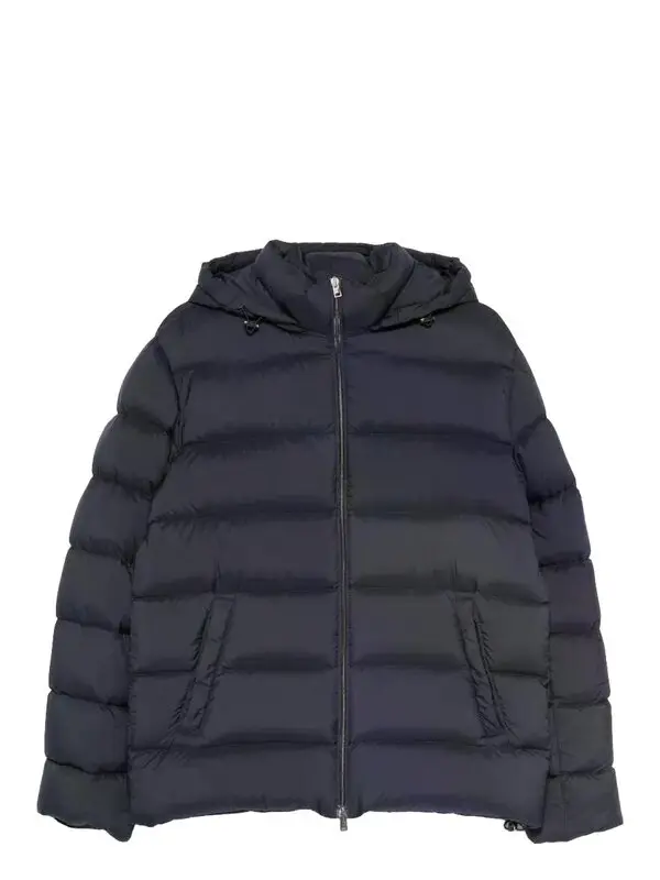 Herno Hooded Padded Jacket - Blue