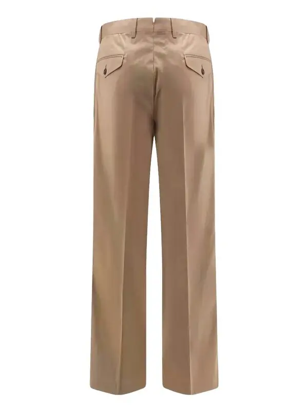 GERMANO 1952 Berlin Fit Pleated Trousers - Neutrals