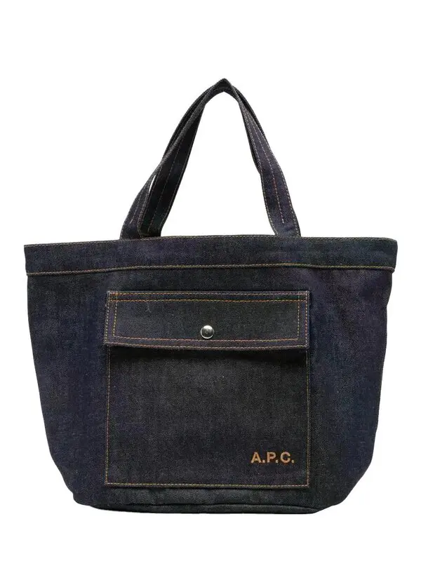 A.p.c. Jade Tote Bag - Blue