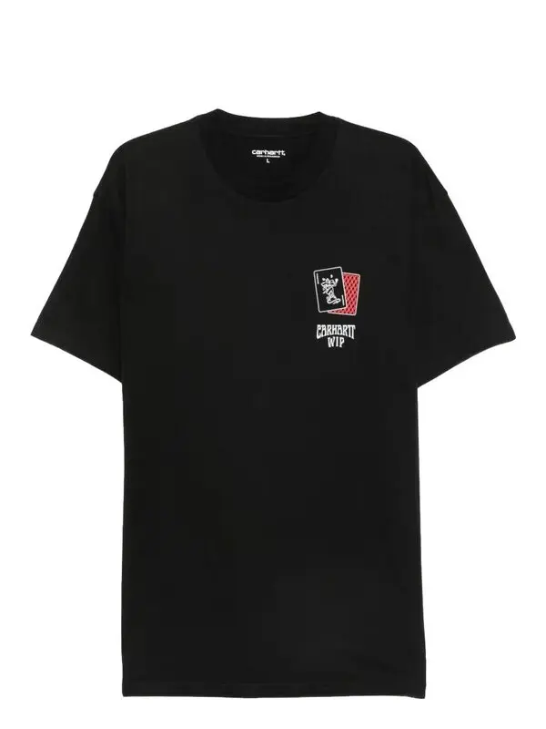 Carhartt Work In Progress Graphic-print Jersey T-shirt - Black