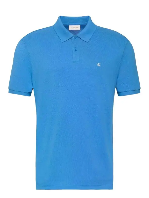 Calvin Klein Classic Cotton Polo Shirt - Blue