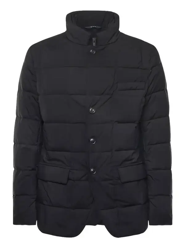 FAY Quilted Padded Jacket - Black