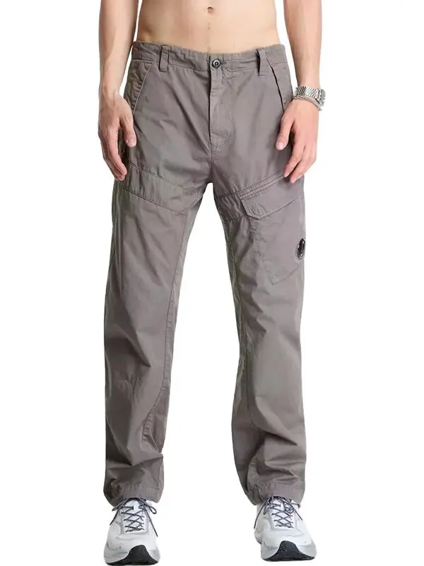 C.P. COMPANY Lens Detail Cargo Pants - Grey
