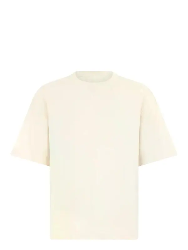 Fedeli Crew-neck Short-sleeve T-shirt - Neutrals