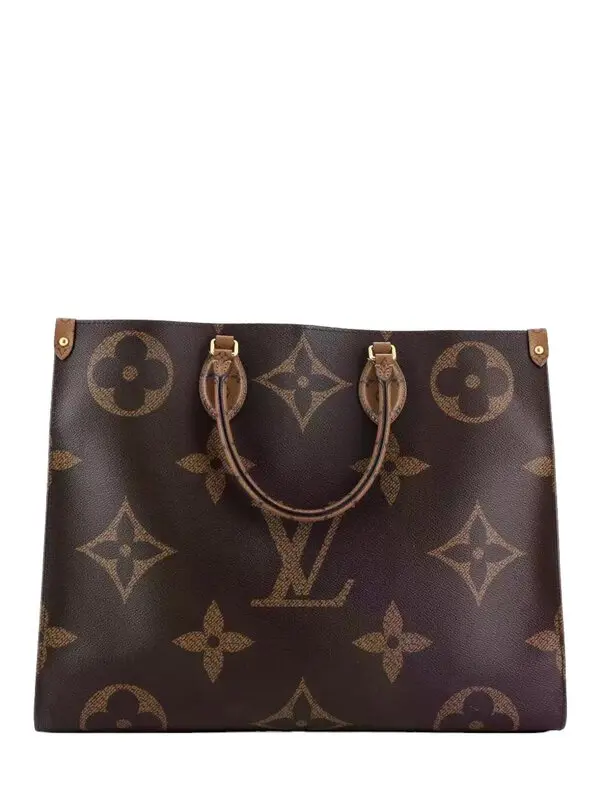 LOUIS VUITTON Onthego Giant Monogram Gm Tote Bag - Brown