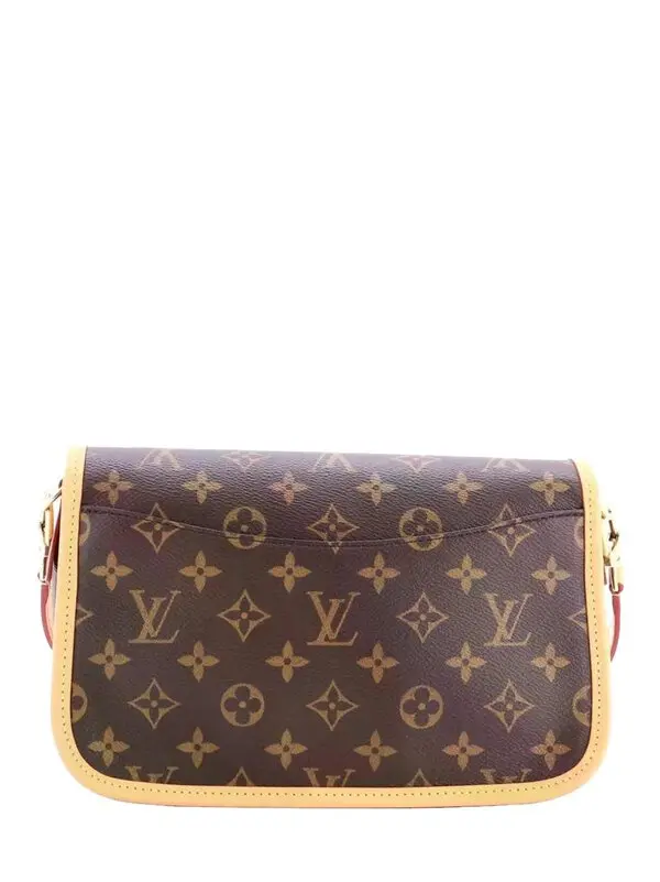 LOUIS VUITTON Diane Nm Monogram Canvas Crossbody Bag - Brown