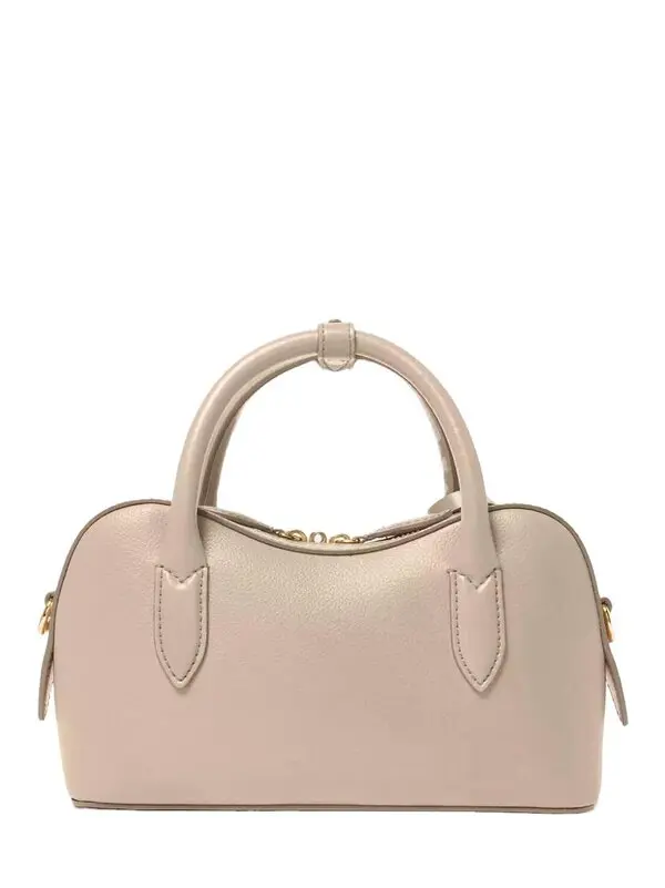 Stella McCartney Padlock Detail Grained Leather Tote Bag - Neutrals
