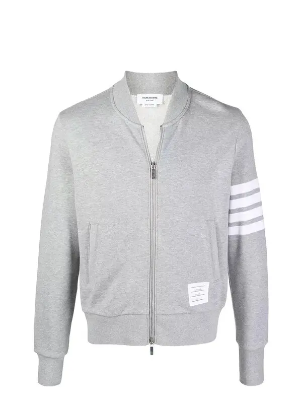 Thom Browne 4-bar Motif Performance Jacket - Grey