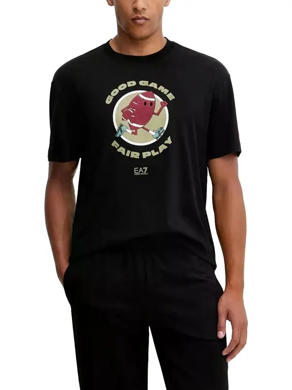 EA7 Graphic T-shirt - Black