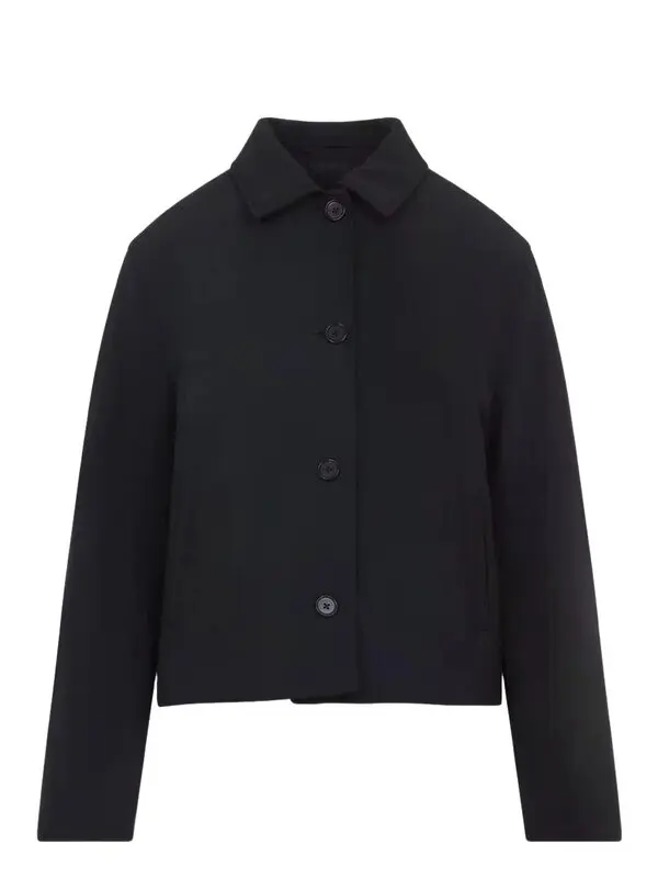 JIL SANDER Button-up Collared Jacket - Blue