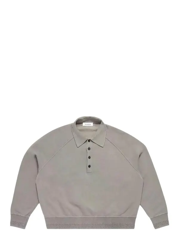 DIOMENE Jersey Polo Shirt - Grey