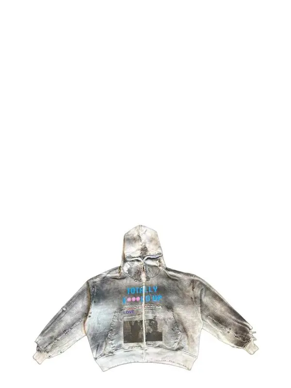 Astrum Tfu Zip Hoodie - Grey