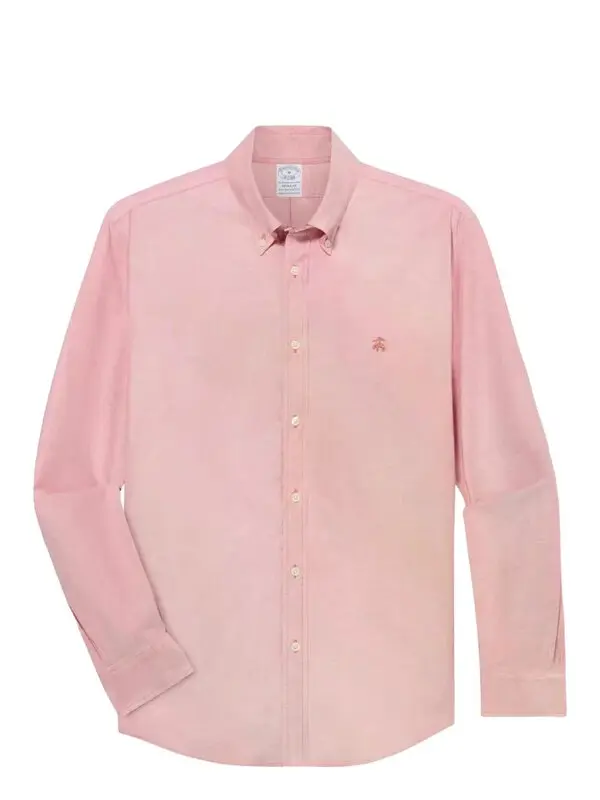 Brooks Brothers Button-down Collar Cotton Shirt - Red