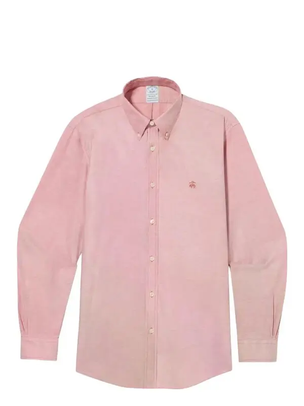 Brooks Brothers Button-down Collar Cotton Shirt - Red
