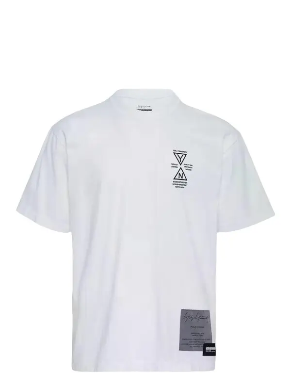 Yohji Yamamoto X Neighborhood Logo-print T-shirt - Grey