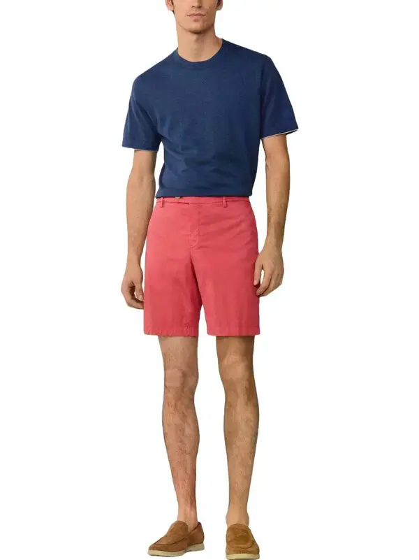 HACKETT  Kensington Slim-fit Shorts - Red