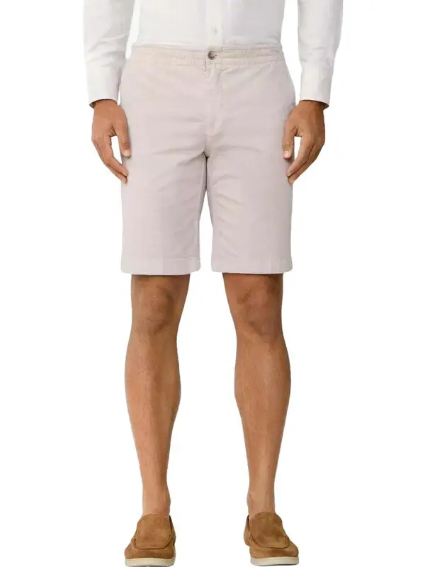 HACKETT LONDON Elasticated-waistband Chino Shorts - Neutrals