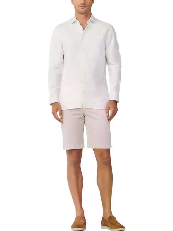 HACKETT LONDON Elasticated-waistband Chino Shorts - Neutrals